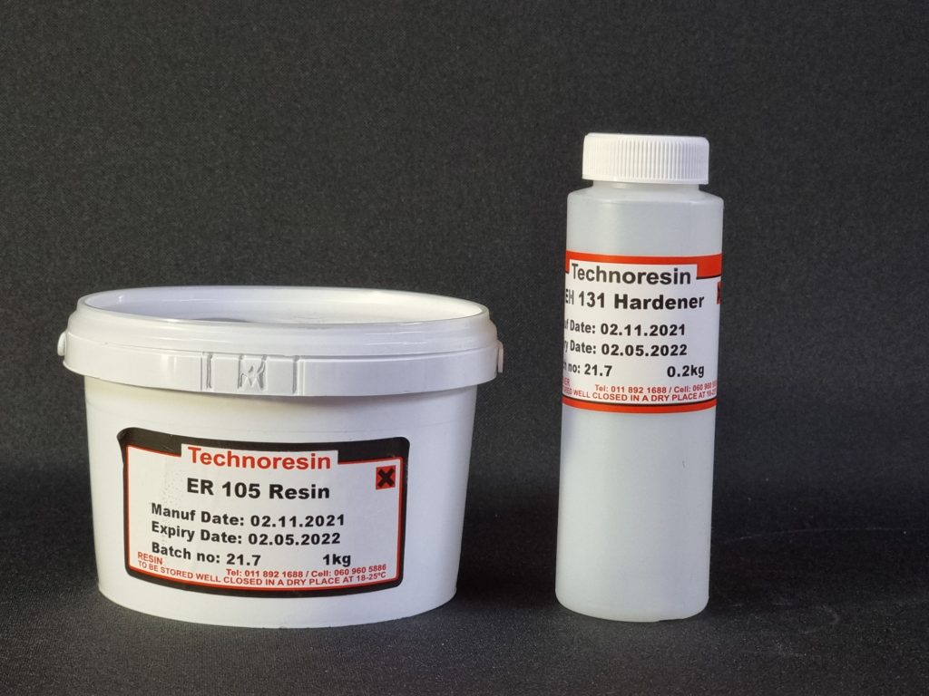 ER105/EH131 Filled Potting Resin Grey / 1,2Kg - Techno Resin Online