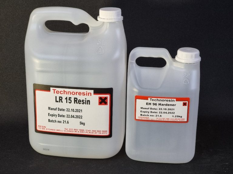 LR15/EH96/Clear Epoxy Carbon Fiber Laminating System/6,5 Kg - Techno Resin Online